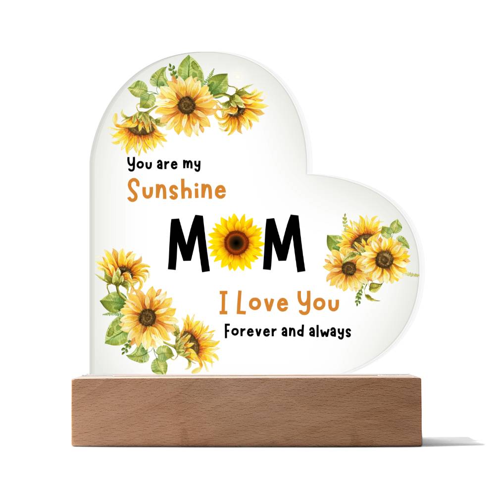 Mom, You are my Sunshine Night LIght – CustomStyledGifts